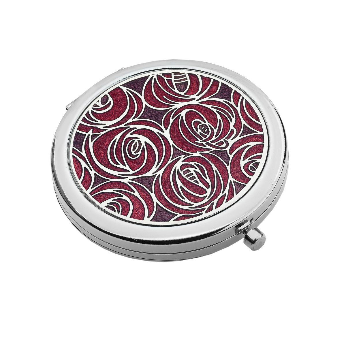 Rennie Mackintosh Compact Mirror - Red Roses Design – Celtic Lands