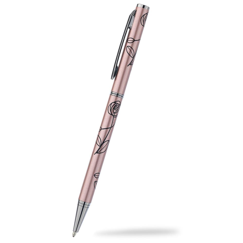 Rennie Mackintosh Rose Design Slim Ballpoint Pen - Pink - 8mm – Celtic ...